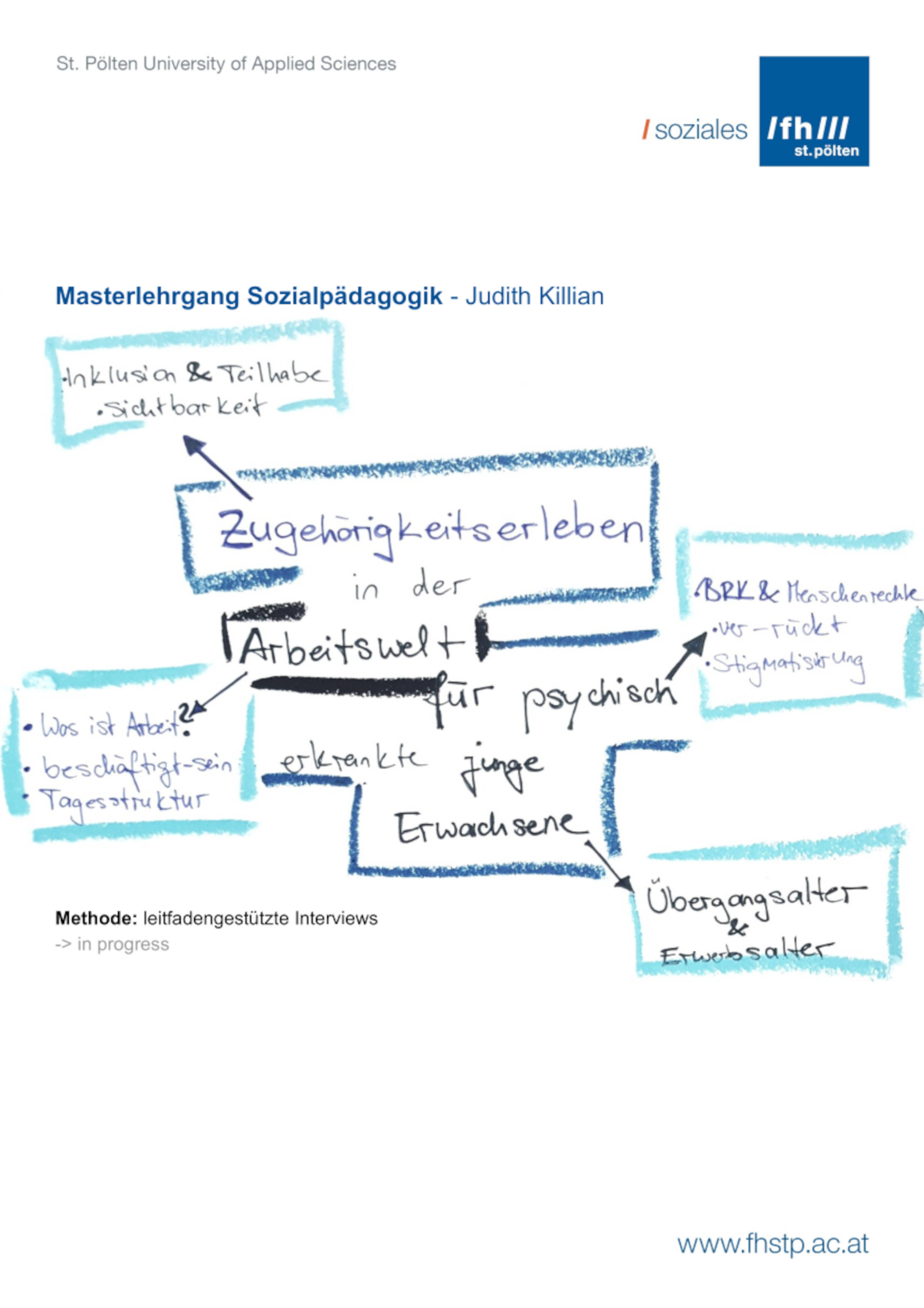 "Dazugehören". Das Erleben von Zugehörigkeit - Forschung an der USTP ...