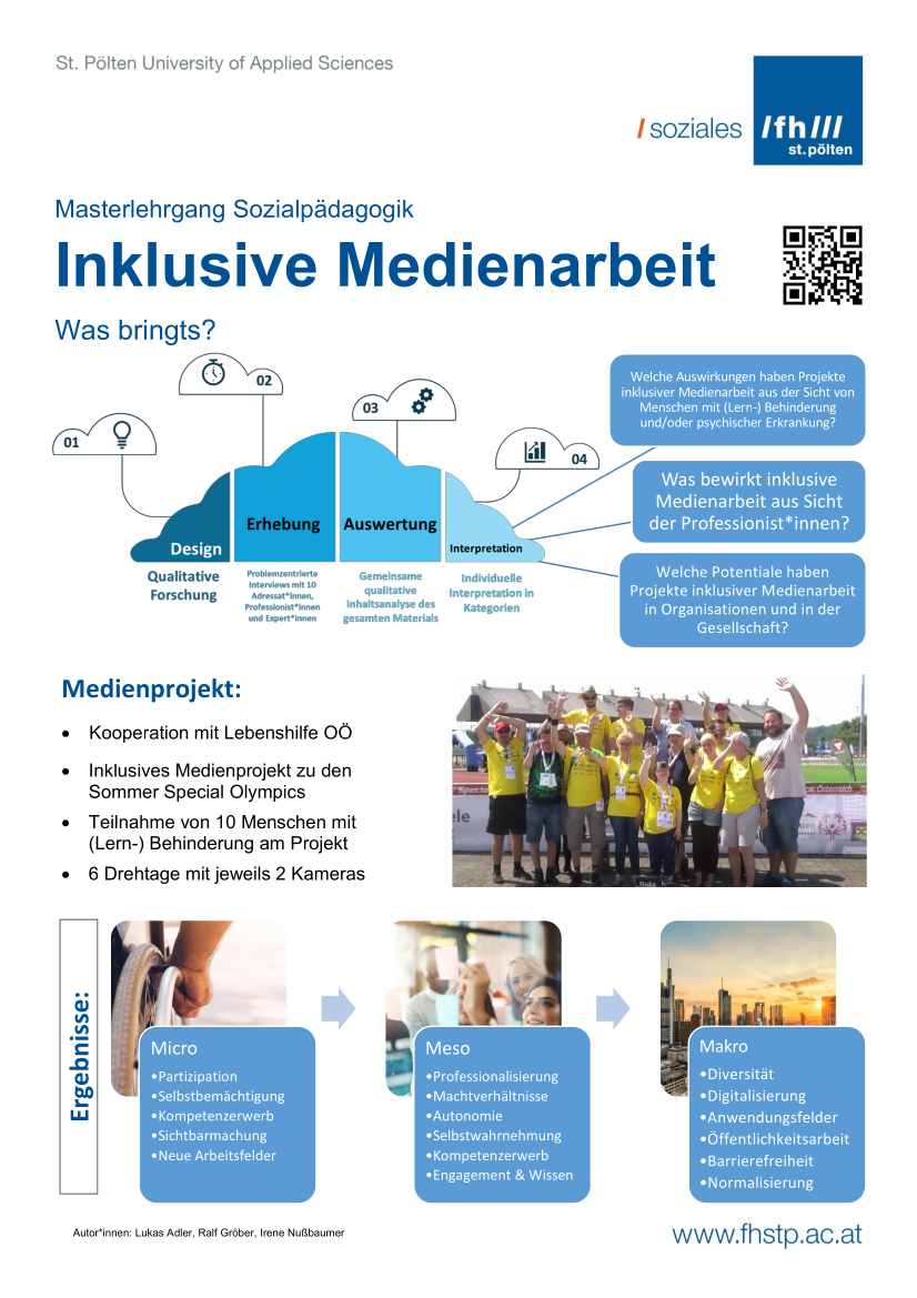 Inklusive Medienarbeit 2 - Forschung an der USTP – University of ...